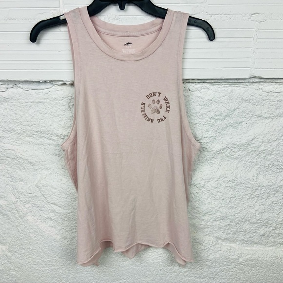 aerie | Tops | Nwot Aerie Pastel Pink Dont Wake The Animals Cotton ...